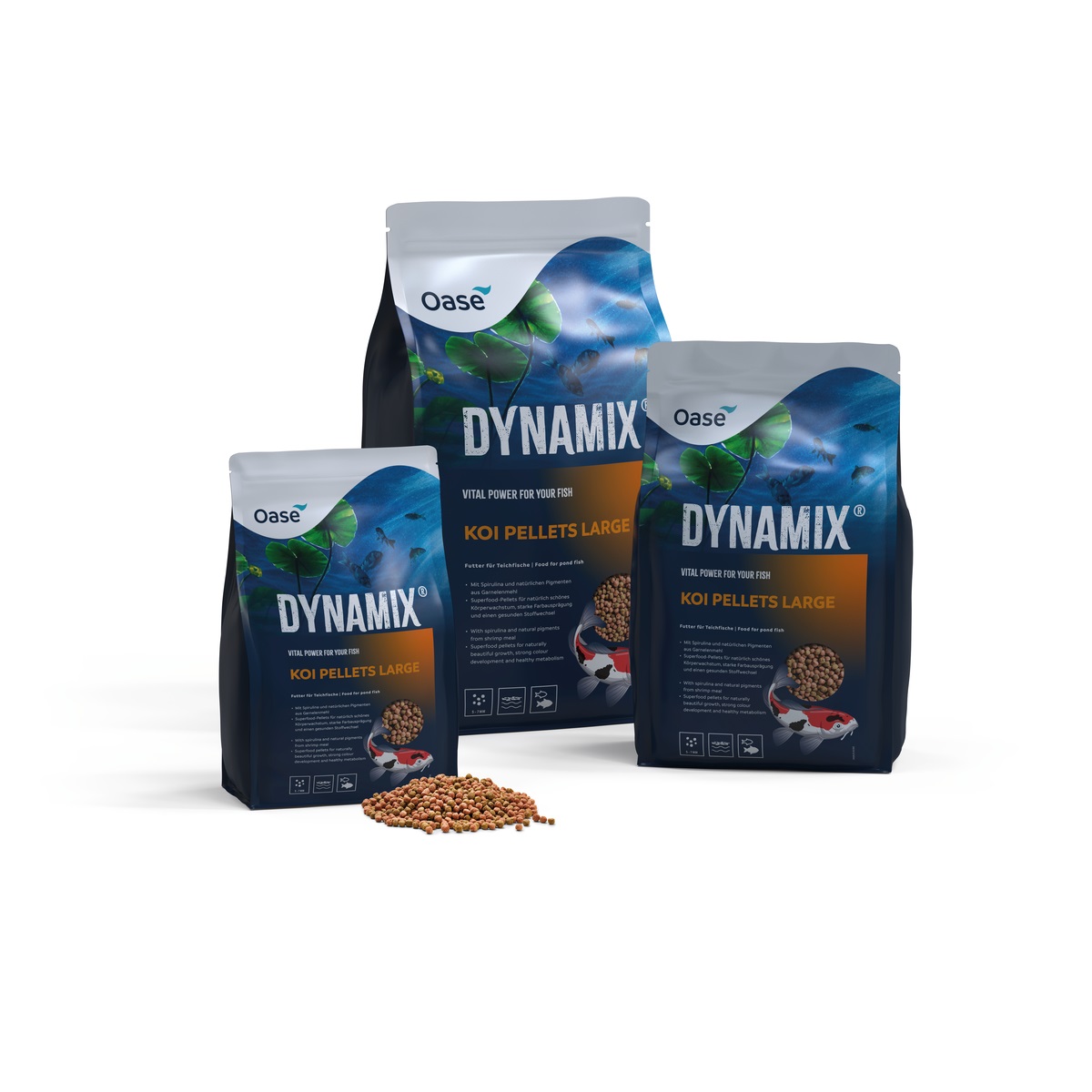 Dynamix Koi Pellets Small: Alimento Premium para Koi - Estanques.Net